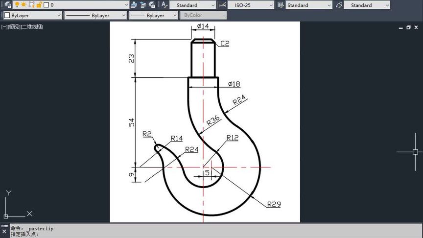 吊钩:CAD学习必考习题,3分钟教会你