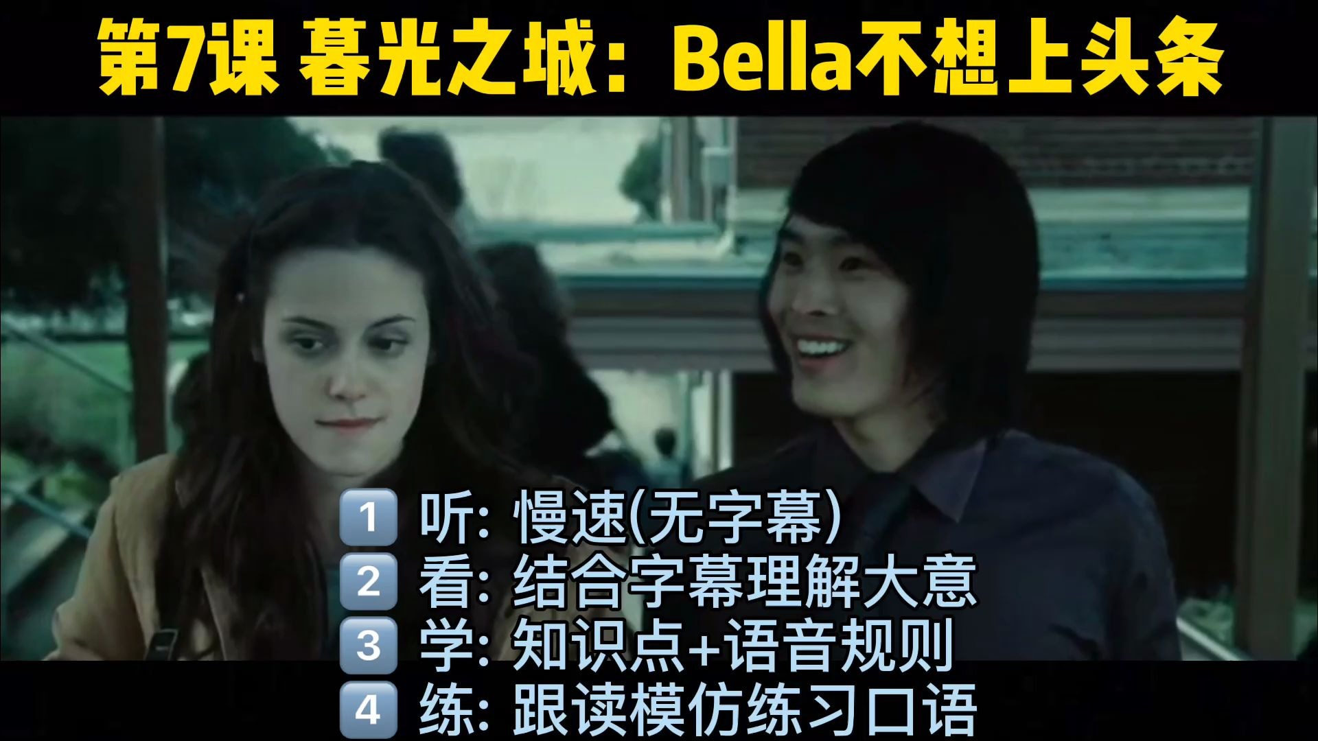第7课 看电影学英语 雅思老师Rhyn教你地道发音,详解英语重难点【RY...