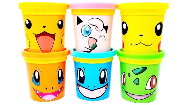 培乐多彩泥创意DIY精灵宝可梦儿童玩具