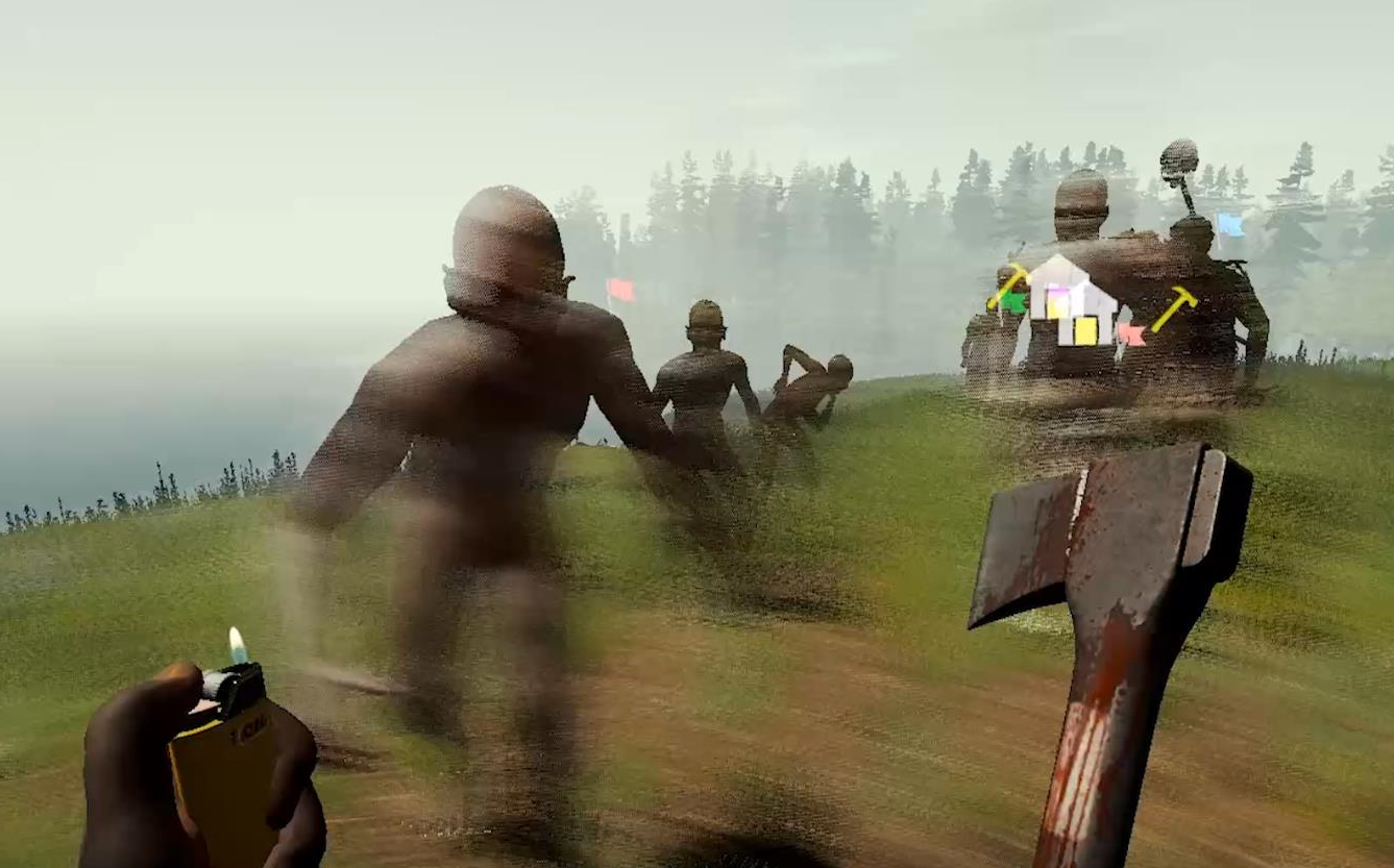 在森林里开会是种什么体验【TheForest/高能熊/森林】