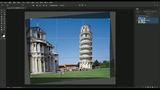 如何快速把倾斜照片调整过来?photoshop教程ps教程