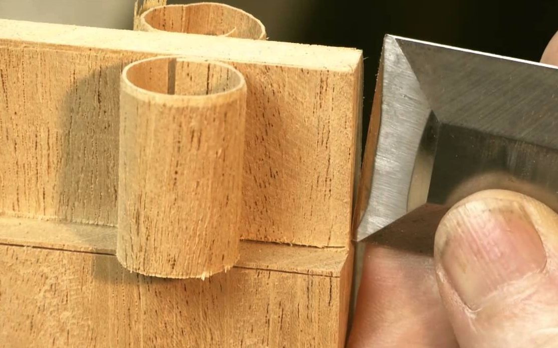 木工凿子使用技巧,扁铲使用技巧 Chisel Tricks for Hand-Cut Joinery