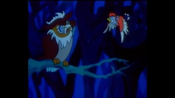 怀旧国产动画-森林里的金月亮【上】(月食发生了)