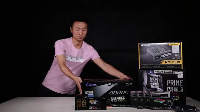 装机:海盗船780T竟然可以这样搭配!I9-7980XE 华硕X299杜蕾斯 技嘉...