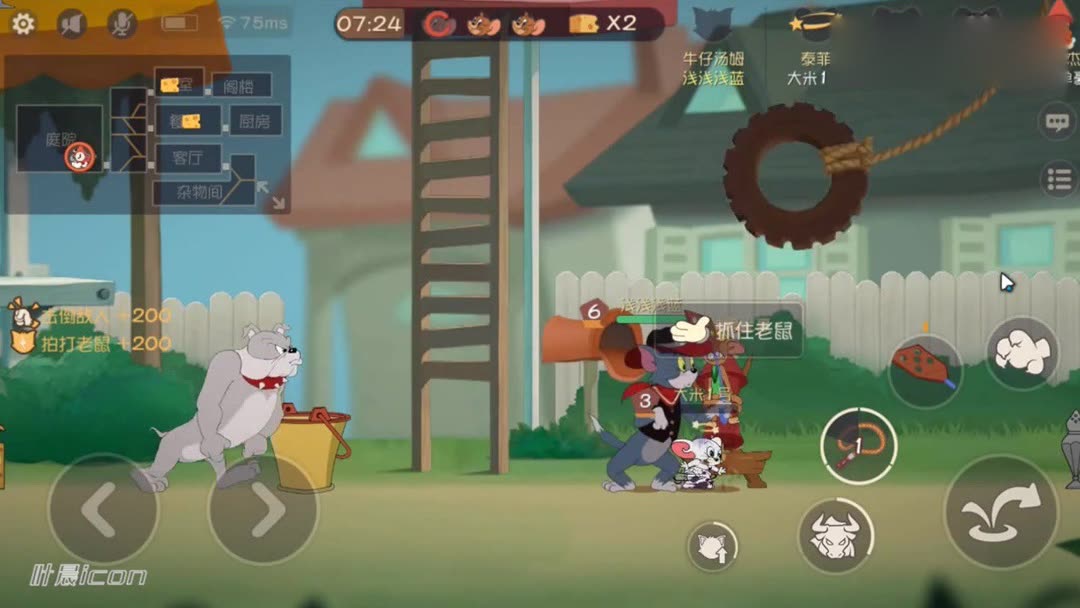 猫和老鼠攻略:三分钟教你学会牛仔汤姆玩法,用好鞭子能快速升级