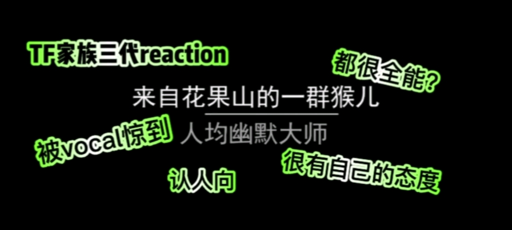 【TF家族三代reaction】了解一下三代的小朋友们|认人向/安利向|孩子...
