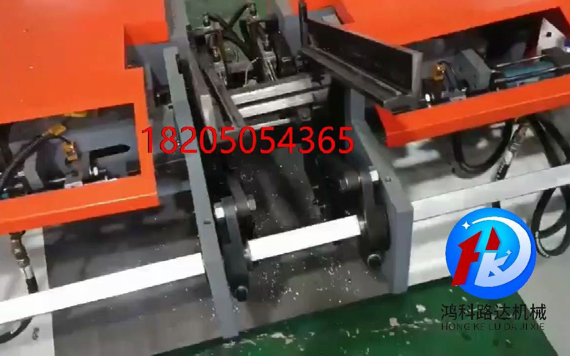 六角管全自动双头倒角机数控倒角机