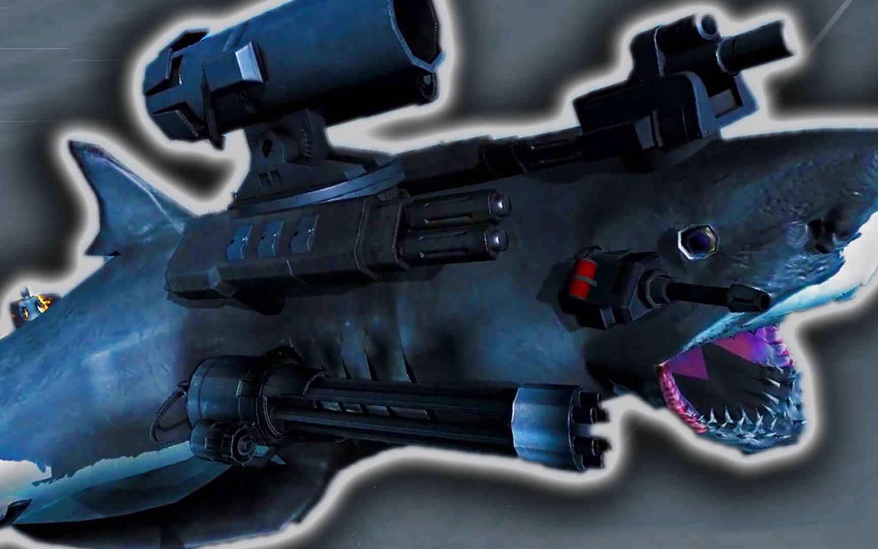 【小猪解说】野兽模拟器丨巨型远古鲨鱼~我的天呐