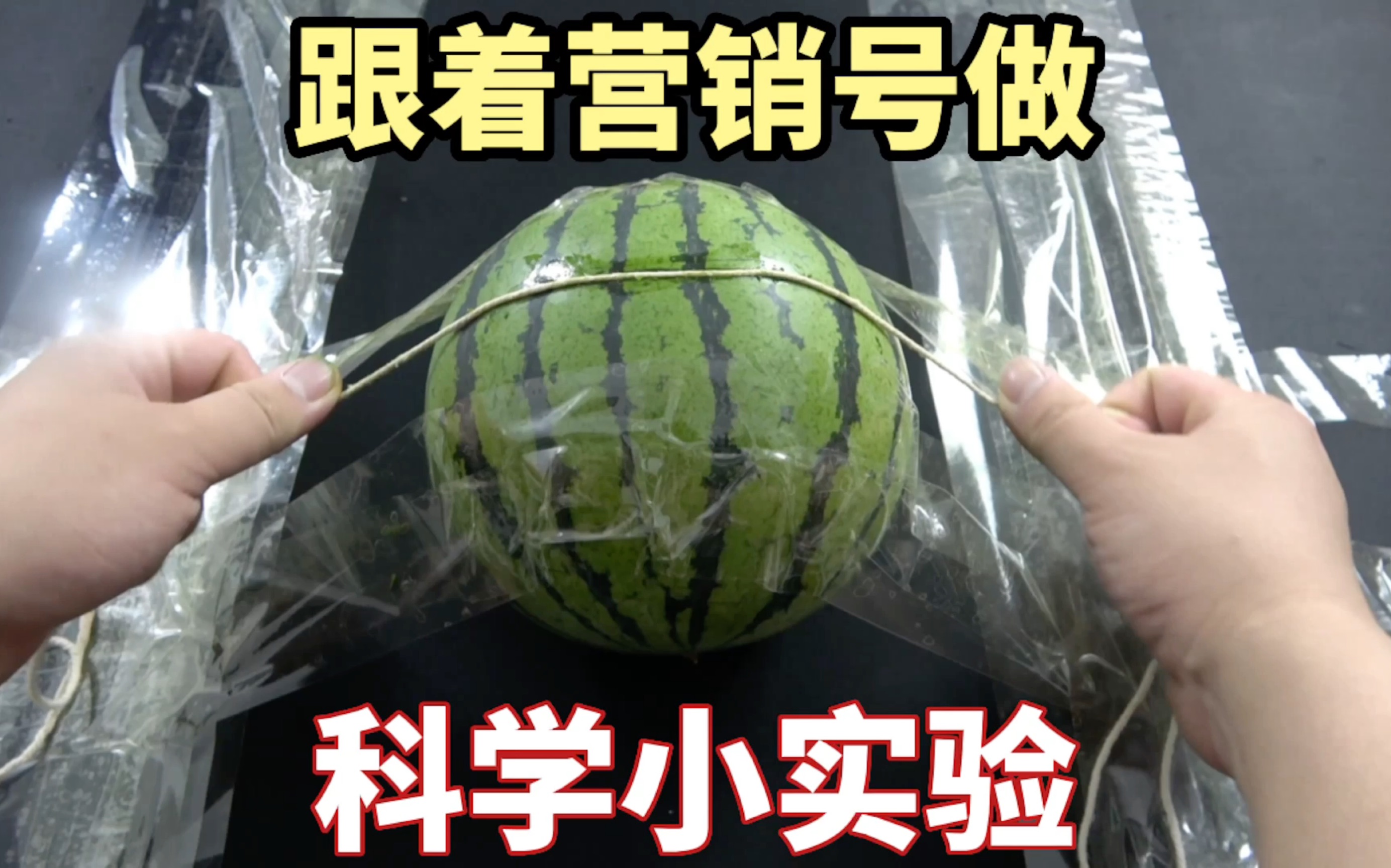 跟着营销号做科学小实验!