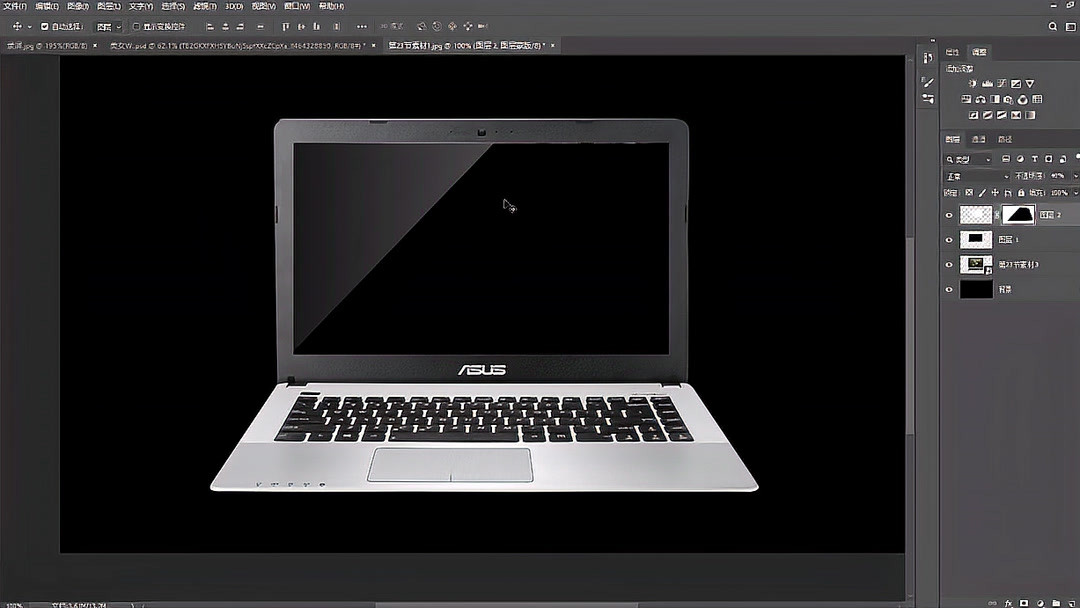 ps屏幕显示器的高光怎么做?