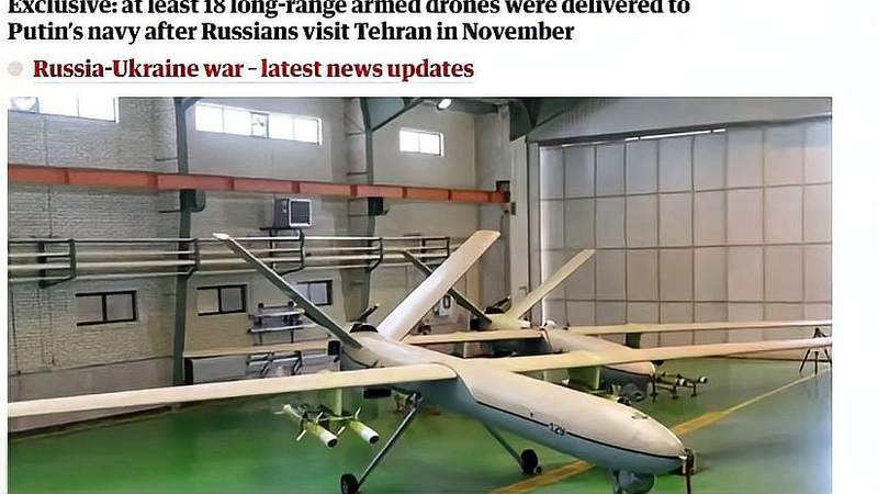 伊朗18架无人机运抵俄罗斯