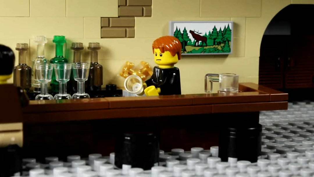 乐高定格动画:乐高积木枪战