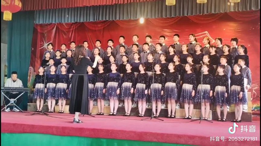 中学生合唱一故乡的云#合唱团