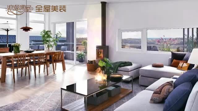浪漫满屋全屋美装惊艳的北欧风格设计理念02