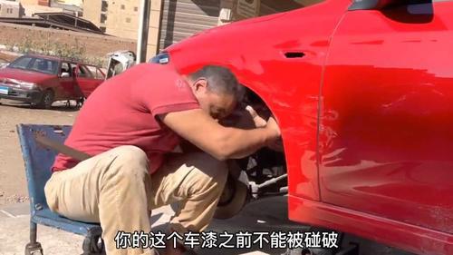 老外硬核无痕修复汽车报废叶子板,这叶子板没想到修复到如此完美