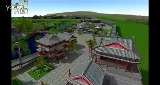 苏州工艺美院毕业设计3D参赛作品_清明上河图