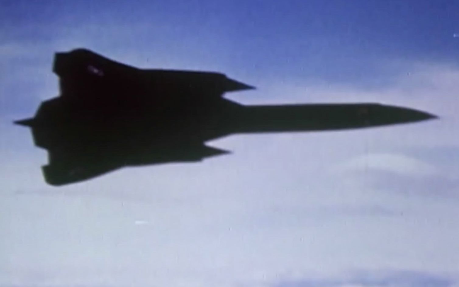 1964年SR-71A型侦察机首次进行飞行测试