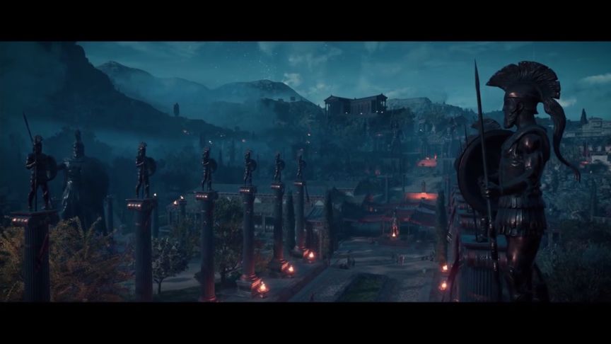 姐弟俩守护世界的悲伤的故事#刺客信条奥德赛宣传CG