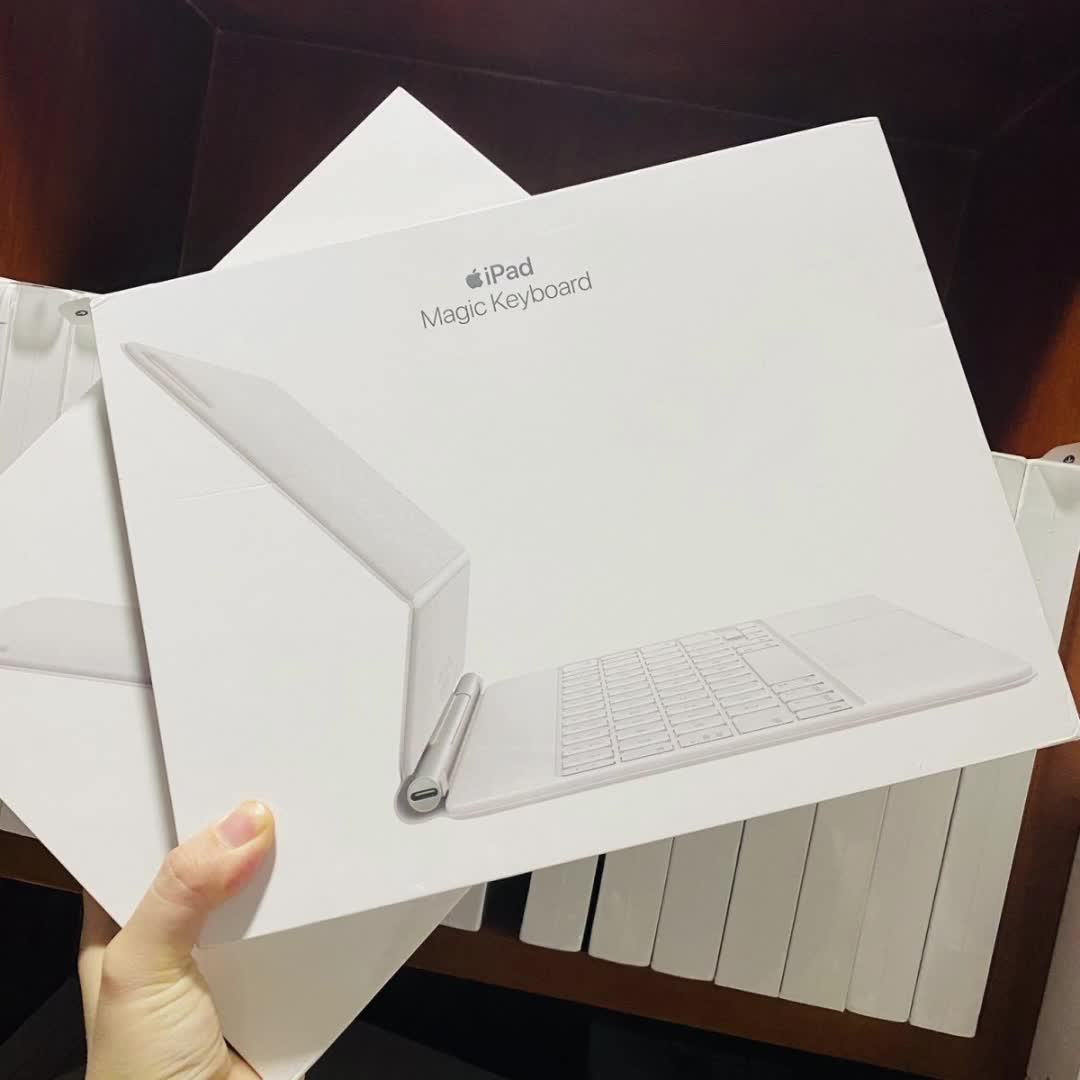 苹果iPad Air5每4妙控键盘10.9每11寸每12.9美版全新原封 悬浮妙控...