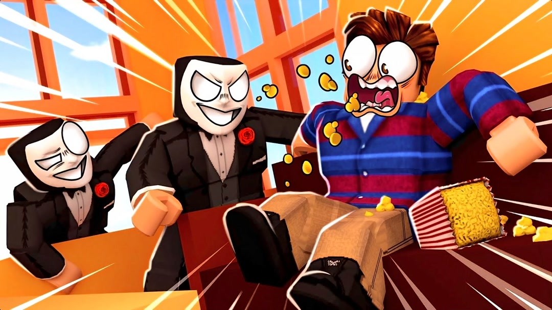 Roblox小偷故事模拟器 半夜坏人闯入家中!下水道决战发条怪物!