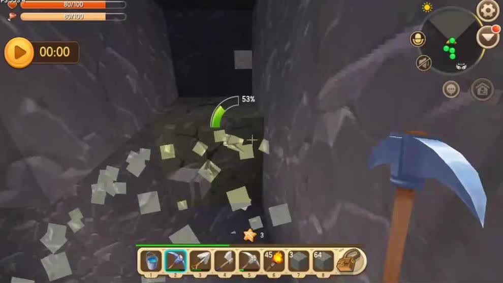 迷你世界:鱼骨挖矿法,总有你想不到的惊喜