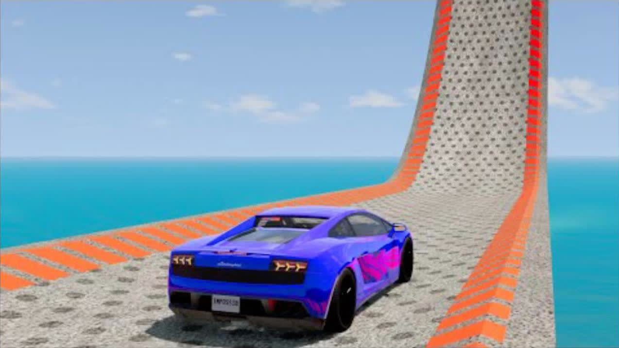 车祸模拟器:人才才能设计出来的桥,搞得老司机都在天上飞!