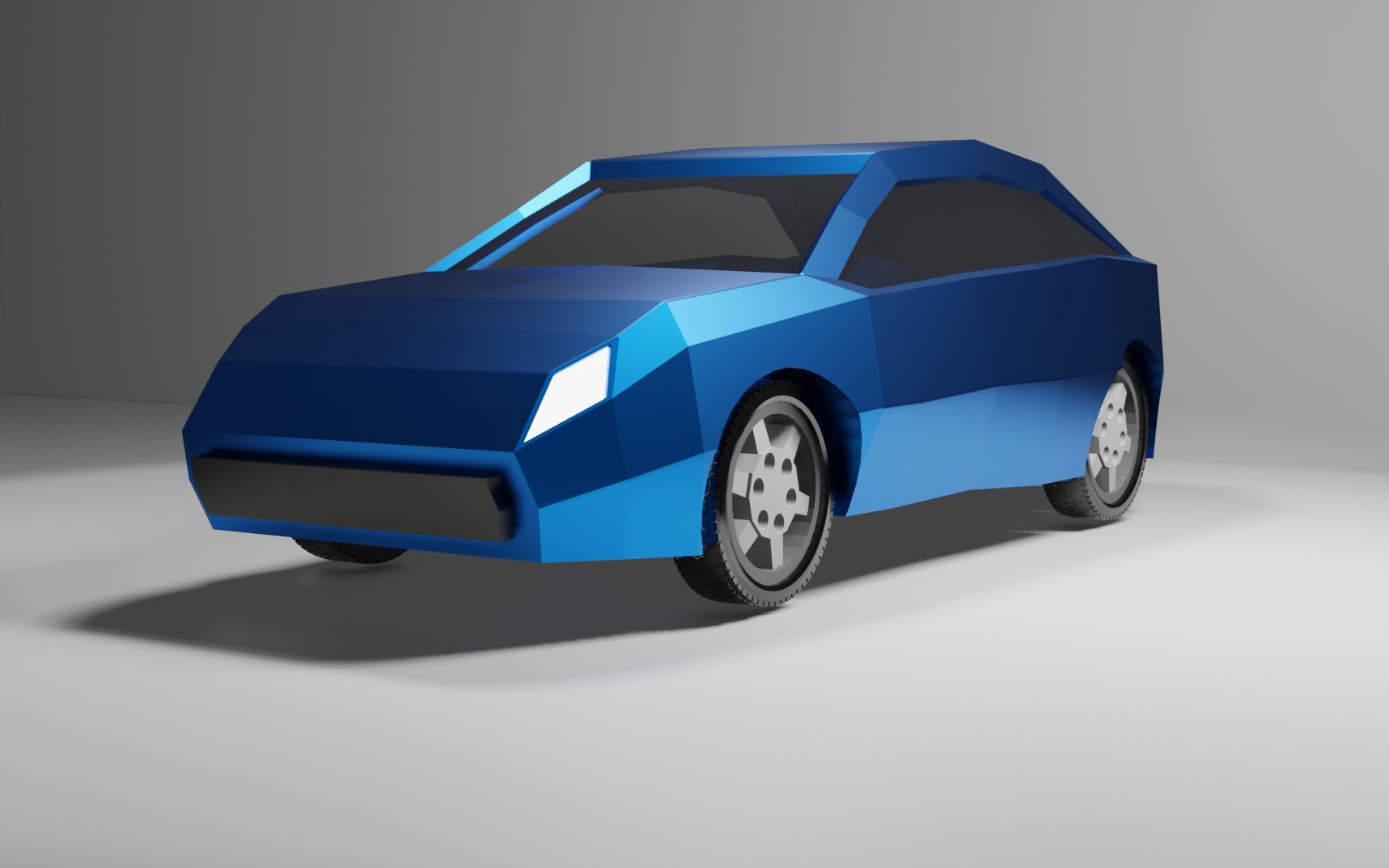 blender低模汽车建模