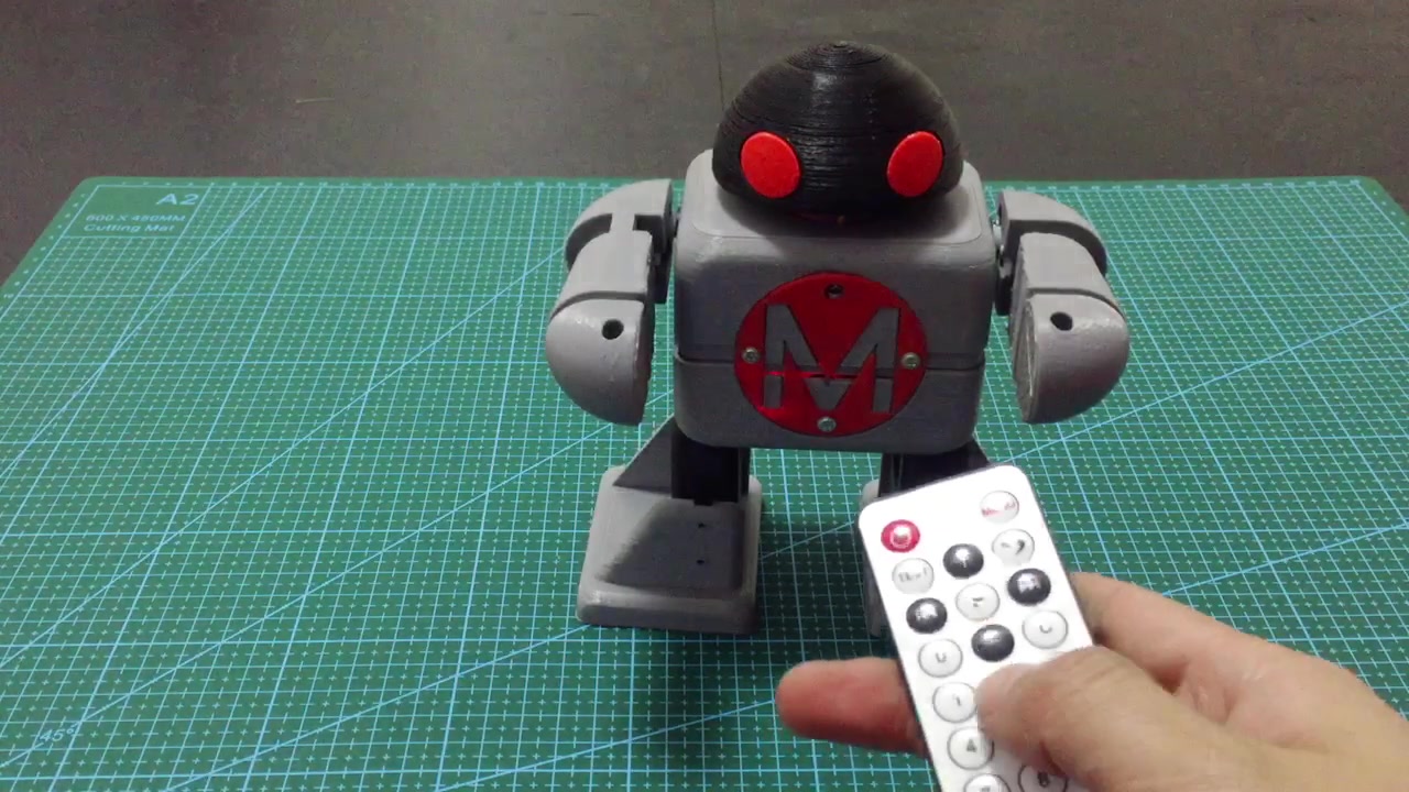 【DiJoy】arduino 3D打印跳舞机器人