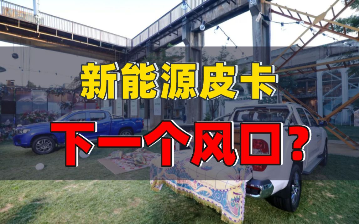 【老戴念金】露营风那么火,新能源皮卡,能否成为下一个风口?