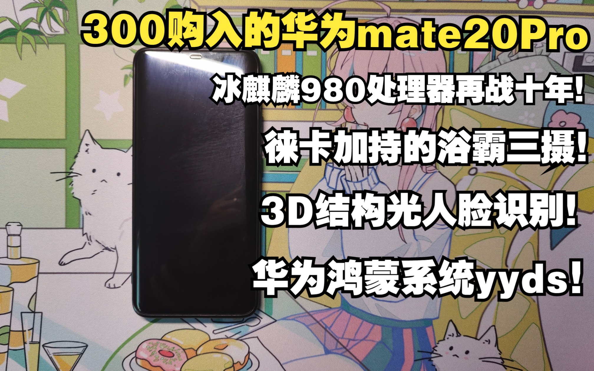 【炒冷饭】闲鱼花300购买出道即巅峰的华为mate20pro手机!