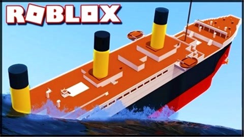 咯咯多解说 Roblox鲨鱼模拟器!乘坐巨型泰坦尼克号大战大白鲨?