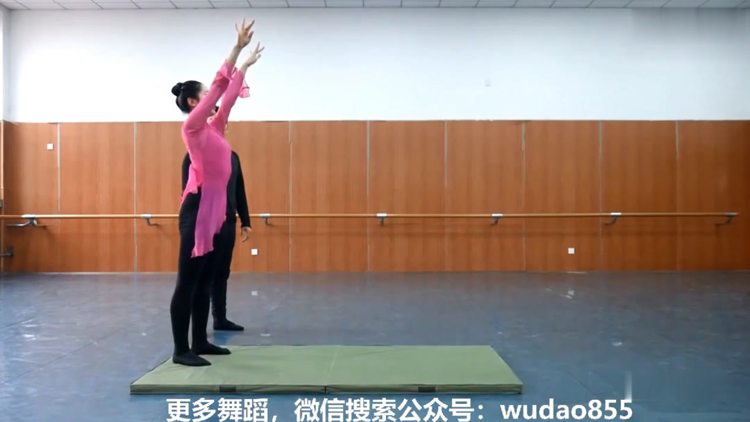 少儿舞蹈高级-后滚翻分解动作教学和抄保