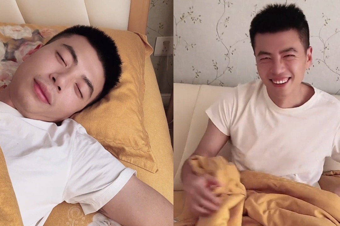 男子赖床睡懒觉,声优老婆使出绝招模仿影视人物,男子瞬间清醒了