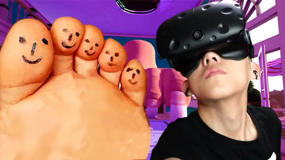 VR修脚模拟器 臭脚能烤爆米花！鲤鱼Ace
