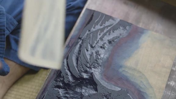 传统手工「江戸木版画」