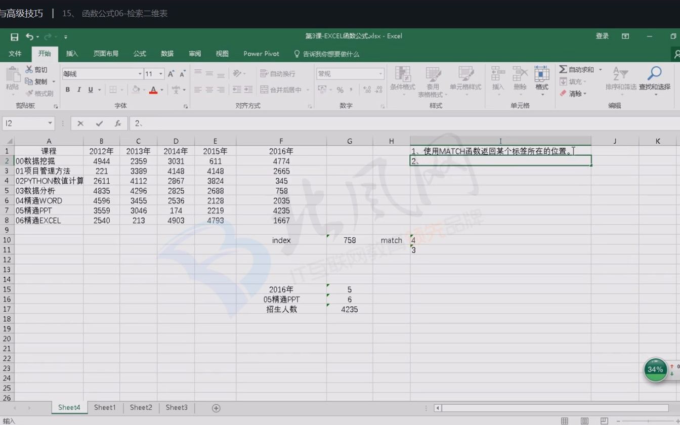 第一章 Excel使用与高级技巧14-21