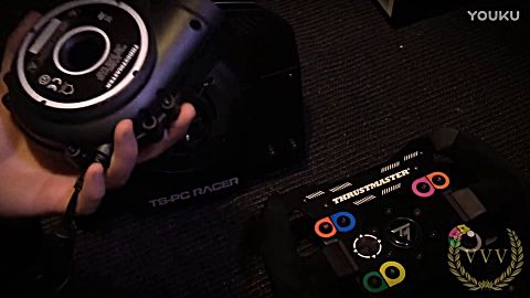THRUSTMASTER-新方向盘TS-PC Racer Wheel 开箱
