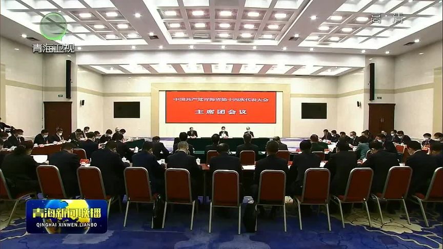 中国共产党青海省第十四次代表大会主席团举行第四次会议