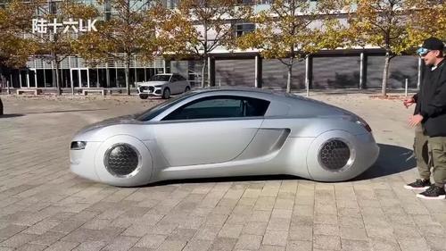 电影《机械公敌》道具车奥迪RSQ,用手动R8改的,换挡得先插铁棍