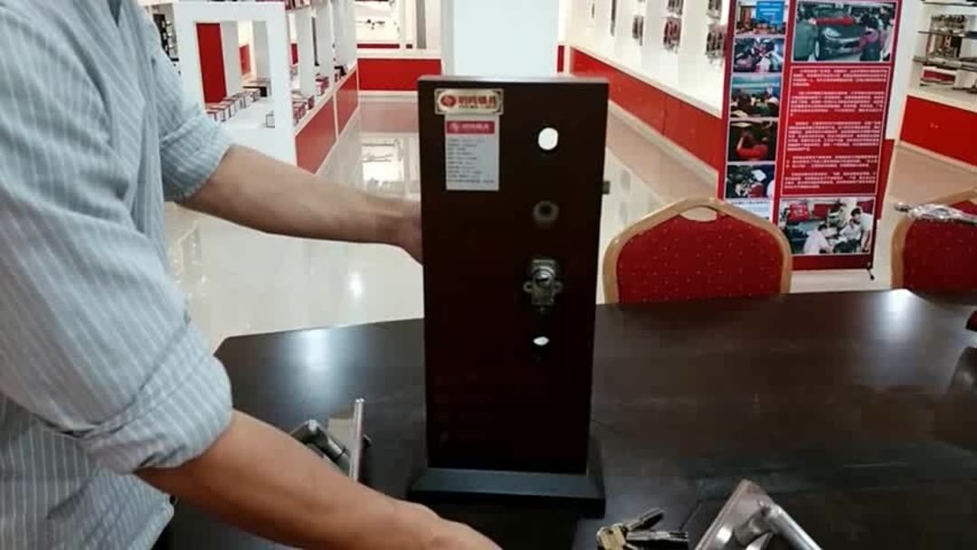 玥玛锁芯性能测试及拆卸教程