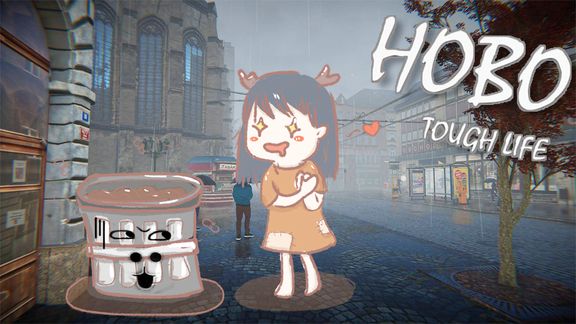 乞丐模拟器 花季少女变成乞丐沉迷翻垃圾箱 搞笑小游戏