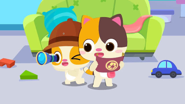 学垃圾分类之寻宝游戏,垃圾分类别有趣味,玩...