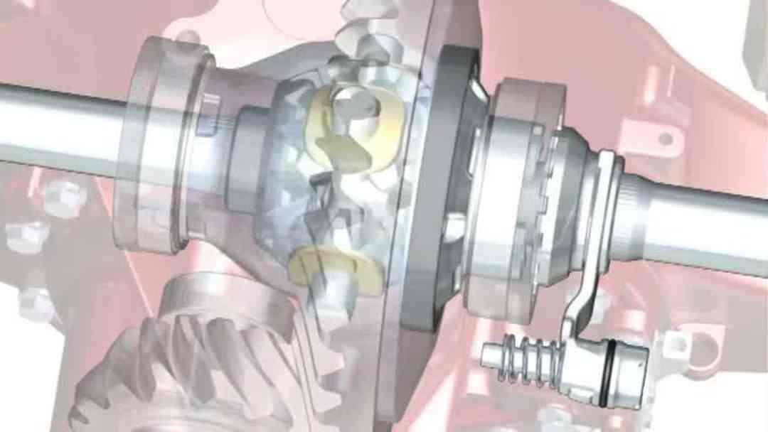 超慢镜头演示汽车后桥的工作原理,原来汽车是这样动起来的