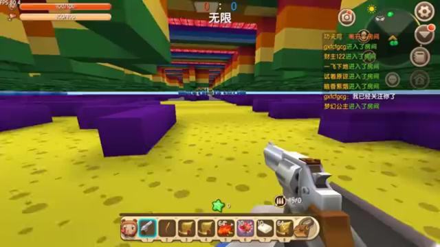 迷你世界:彩虹迷宫对战,击杀敌人得五分,红队被蓝队打到自闭!