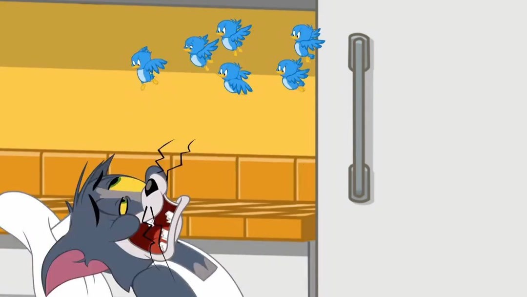 汤姆猫和啄木鸟的搞笑故事 儿童卡通动画