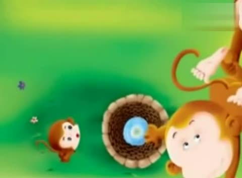 少儿童话故事 猴子捞月亮