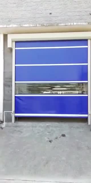 温州快速卷门安装视频电动门感应门自动门温州富发自动门制作TRIM