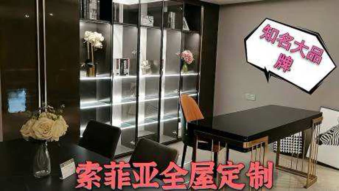 祁东县城表姐家的实体店:索菲亚全屋定制,真是让我大饱眼福