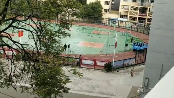 迈进校门的那一刻,觉得学校真的是一片净土