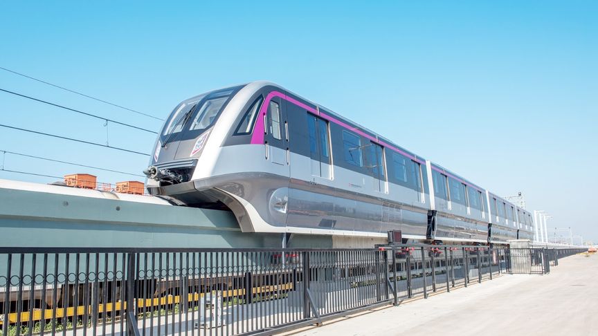 单轨列车是如何变道的?